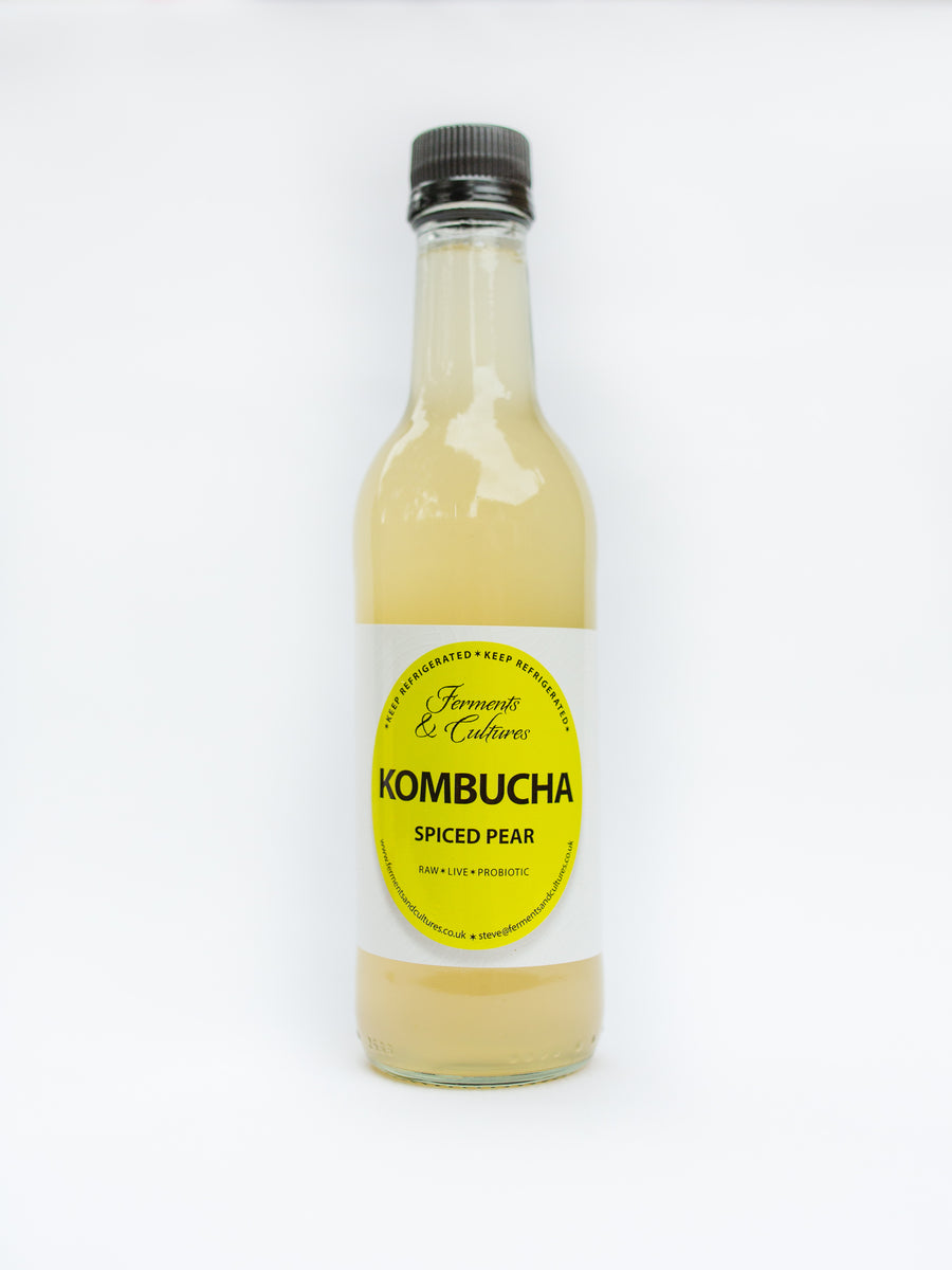 Spiced Pear Kombucha – Ferments & Cultures
